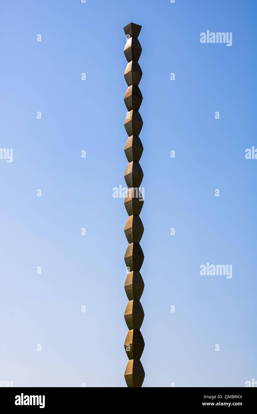 The Endless Column (Column of Infinite or Coloana Infinitului) made by ...