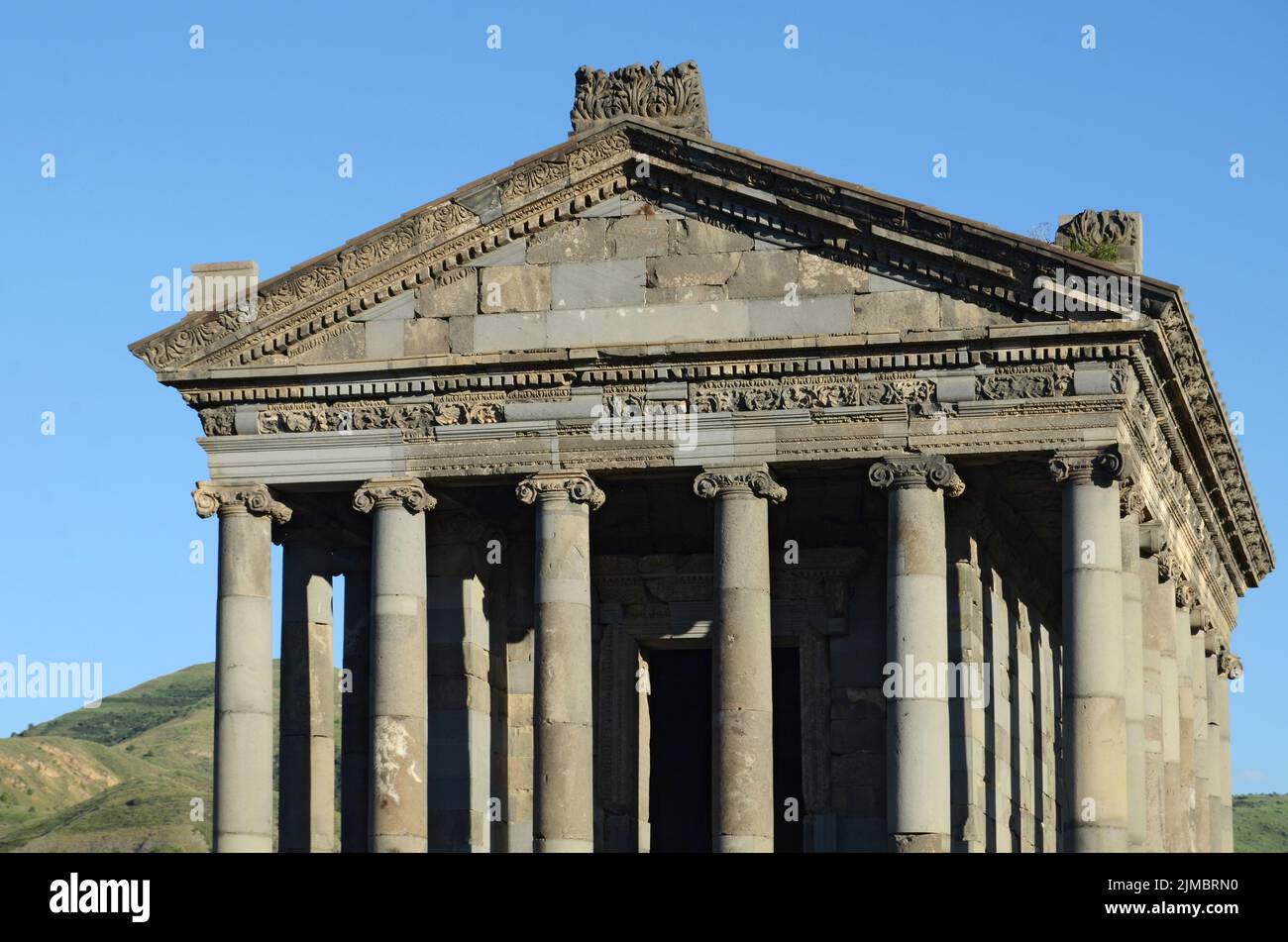 Temple of Garni Stock Photo - Alamy