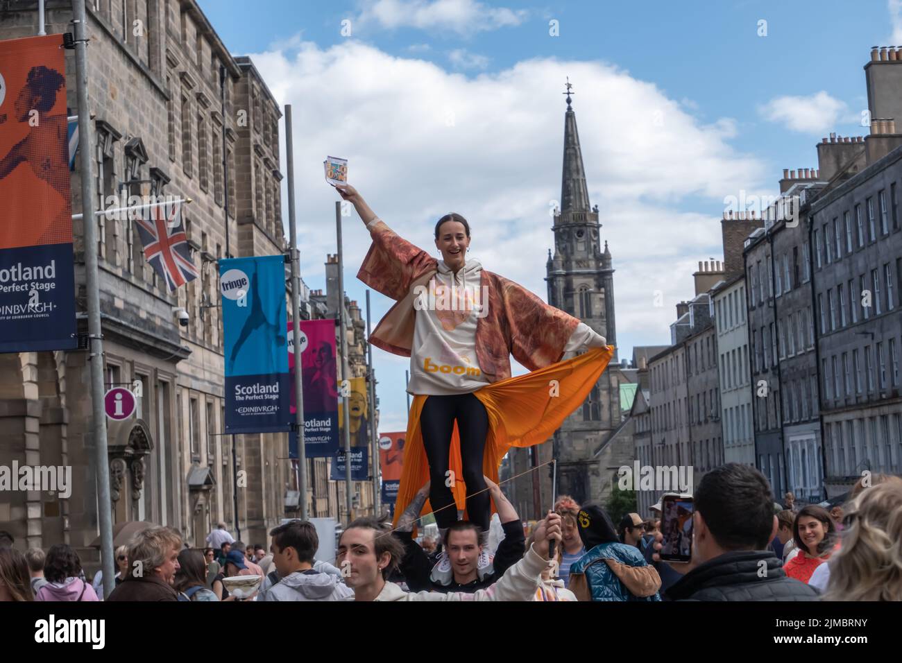 Edinburgh fringe festival 2022 boom hi-res stock photography and images ...