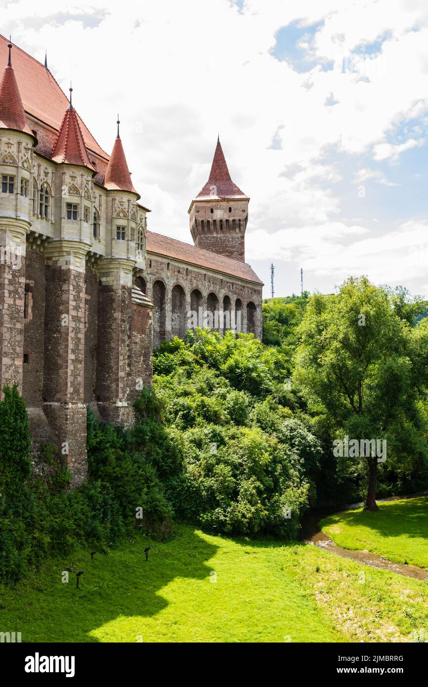 Corvin Castle, Hunyad Castle or Castelul Corvinilor is a gothic castle ...