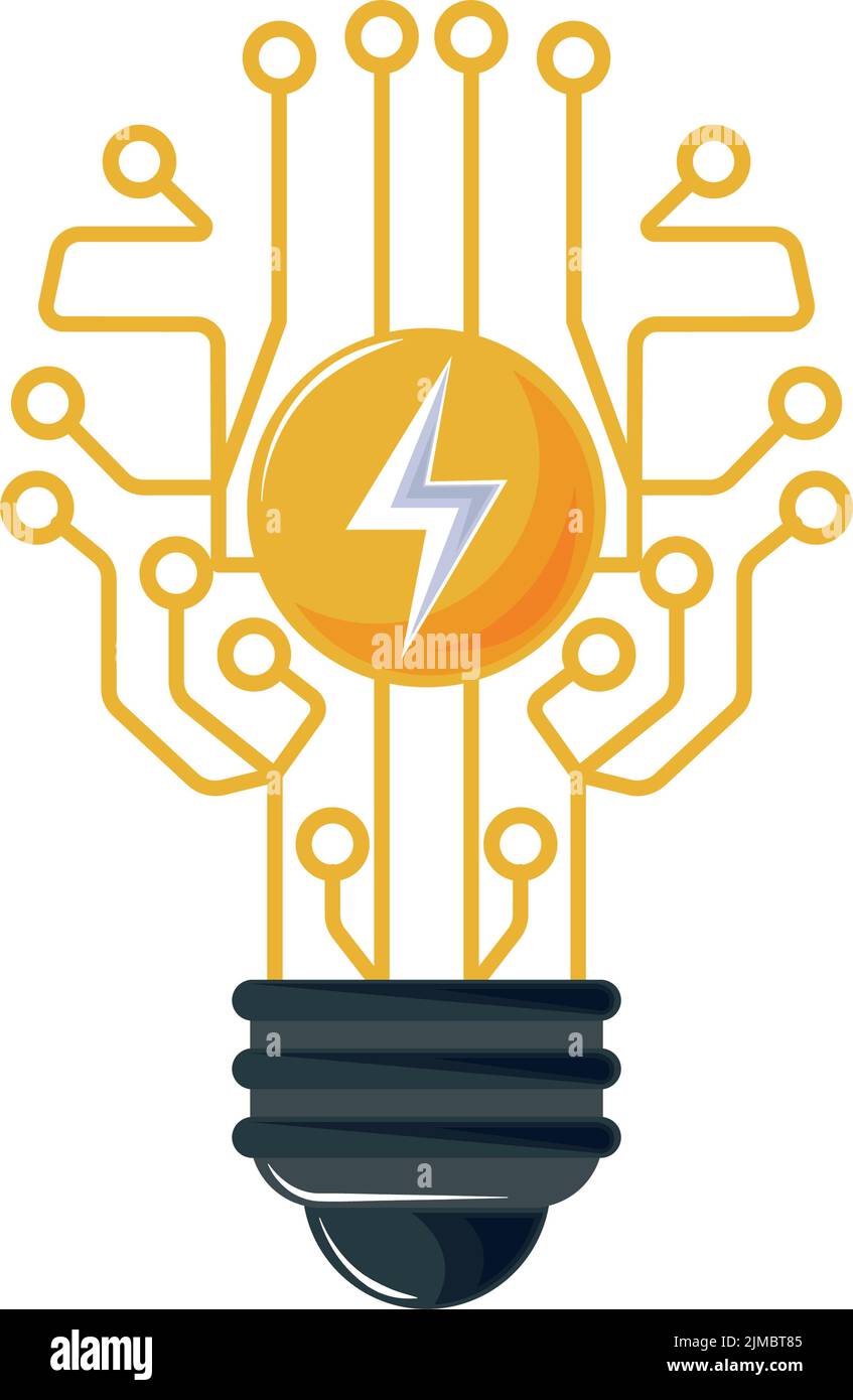 light bulb power Stock Vector Image & Art - Alamy
