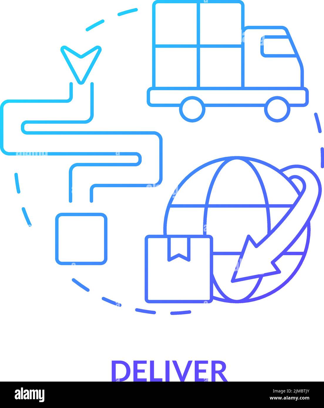 Lifecycle logistics Stock Vector Images - Alamy