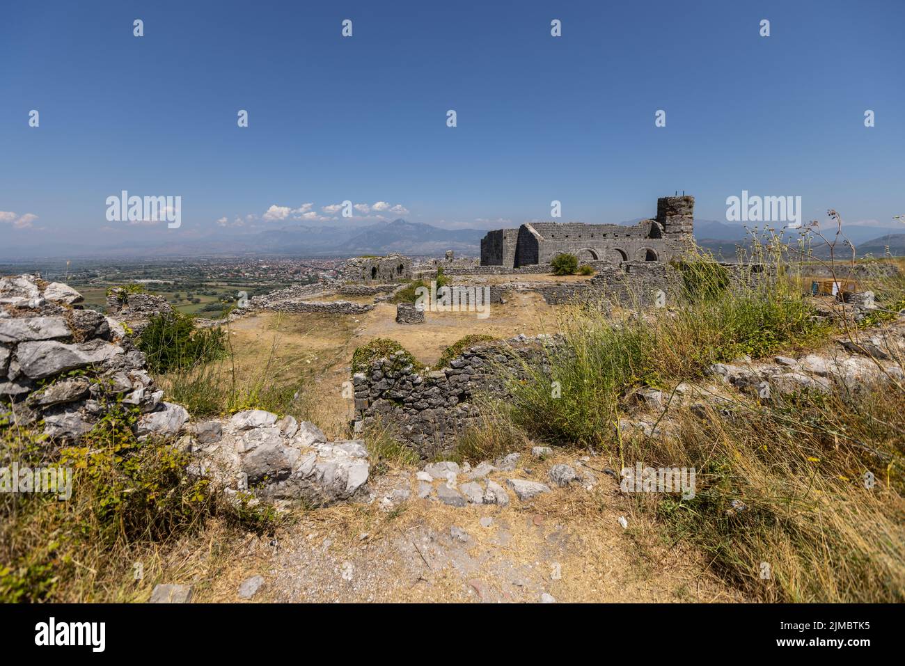 Rozafa Castle, Shkoder, Albania Stock Photo - Alamy