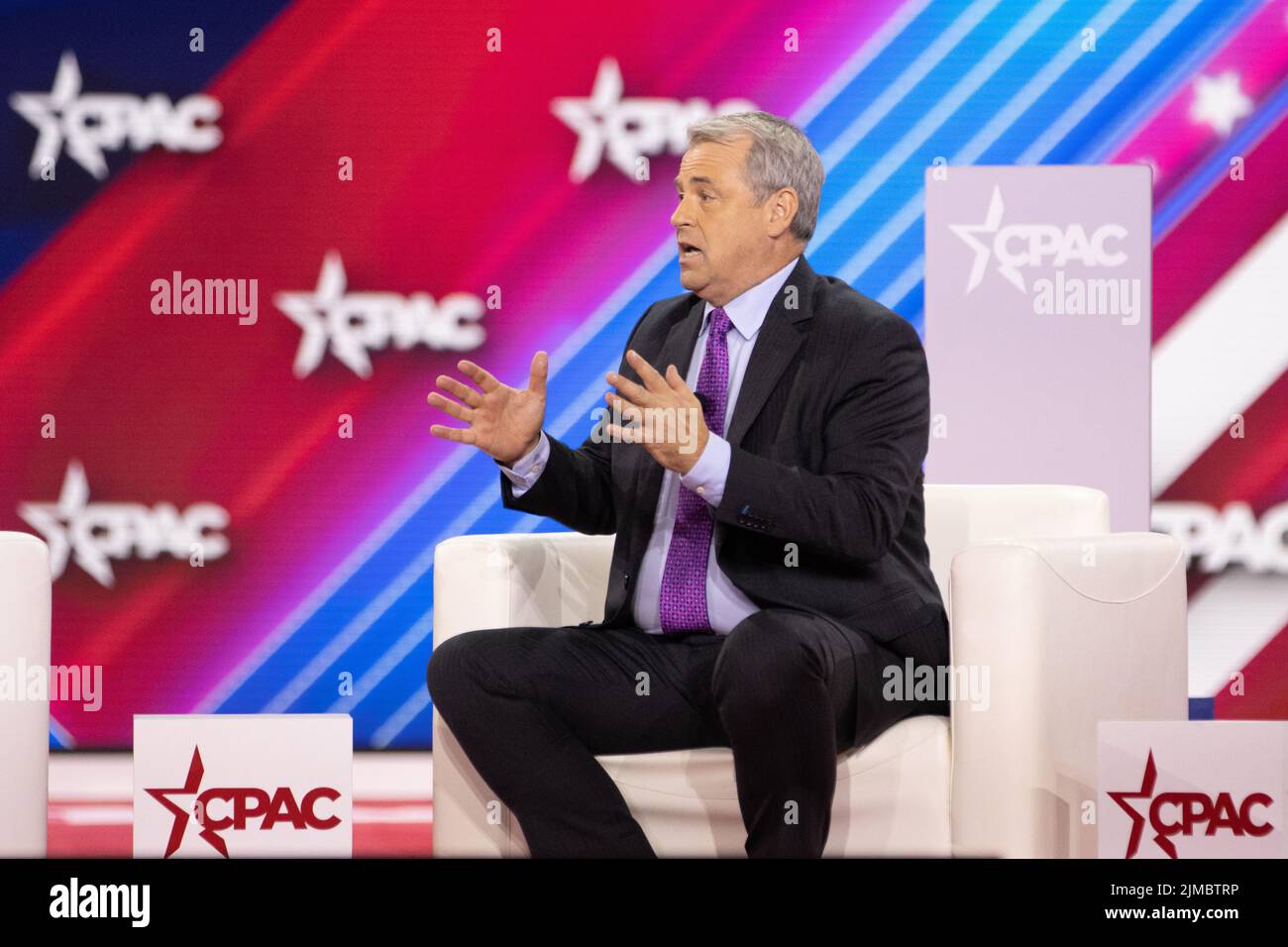 Dallas, USA. 05 Aug 2022. Larry O'Connor, Lynne Patton, Kurt Schlichter ...