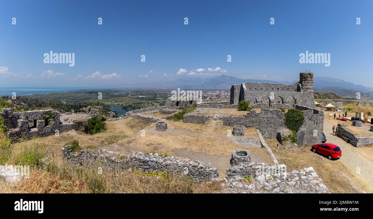 Rozafa Castle, Shkoder, Albania Stock Photo - Alamy