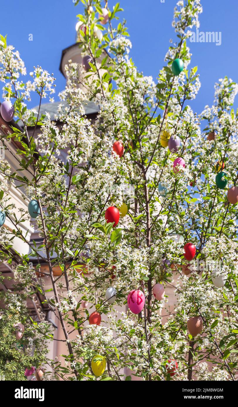 Traditional easter tree hi-res stock photography and images - Alamy