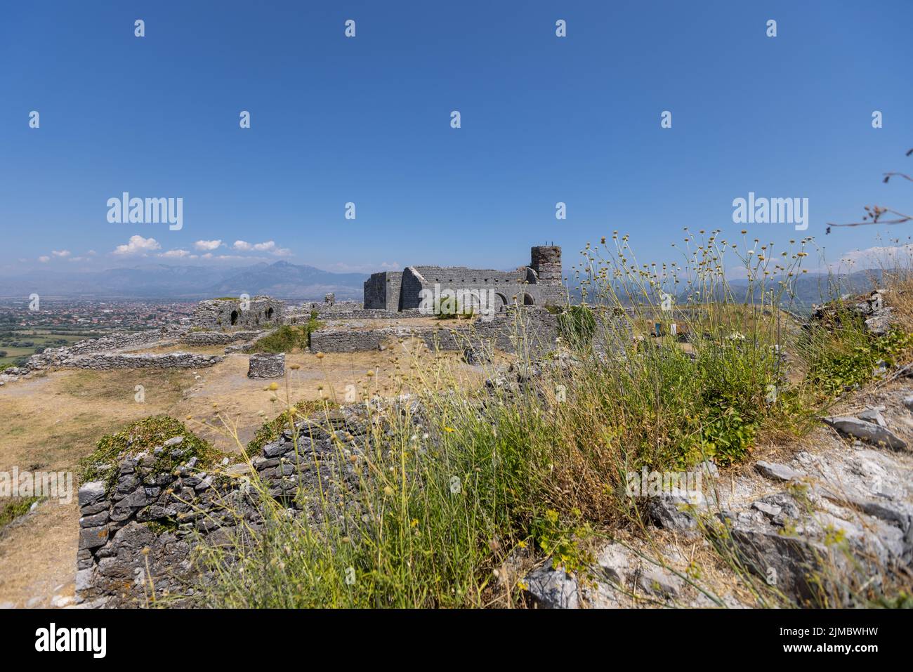 Rozafa Castle, Shkoder, Albania Stock Photo - Alamy