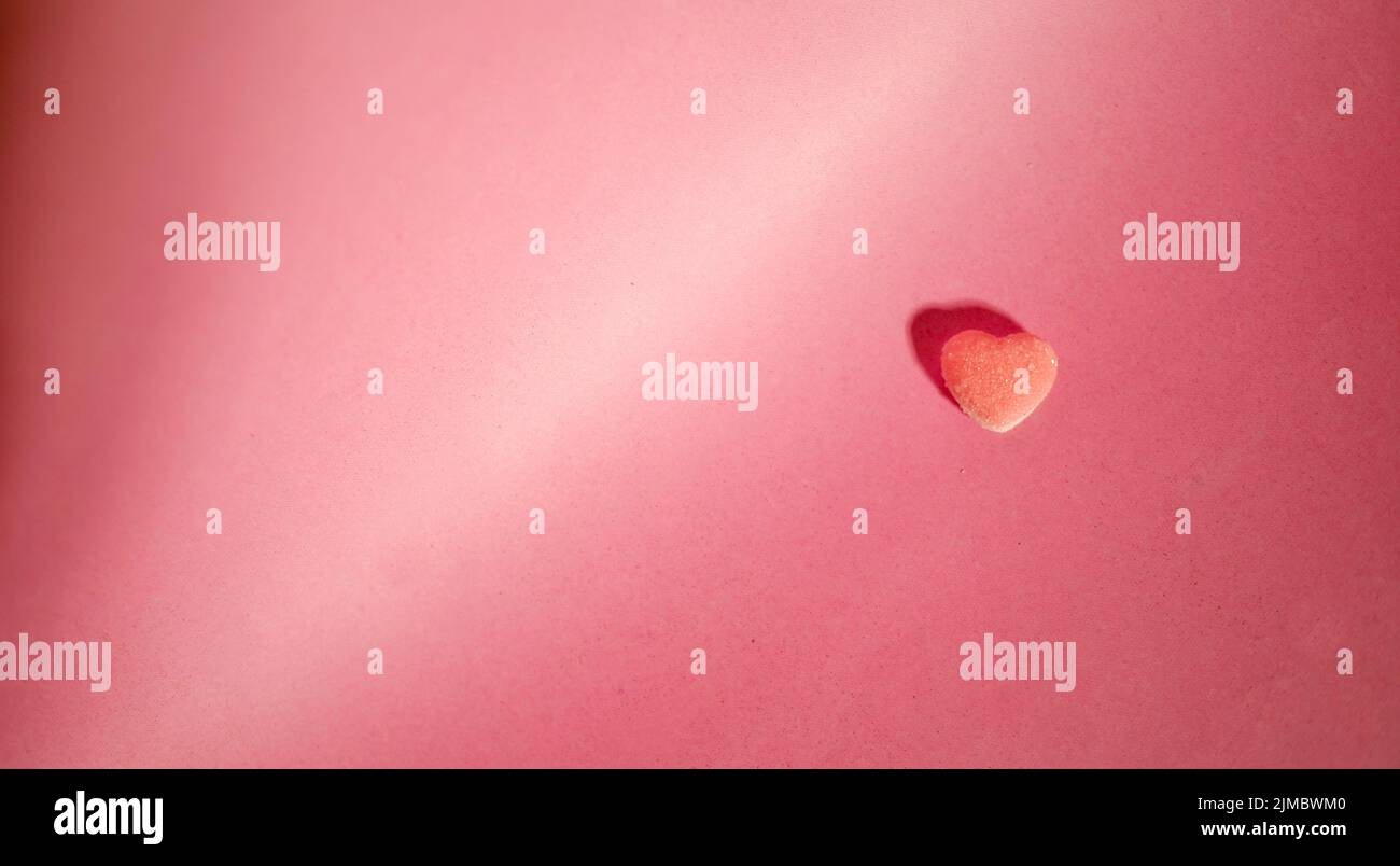 Pile of heart shaped candy Stock Photo - Alamy