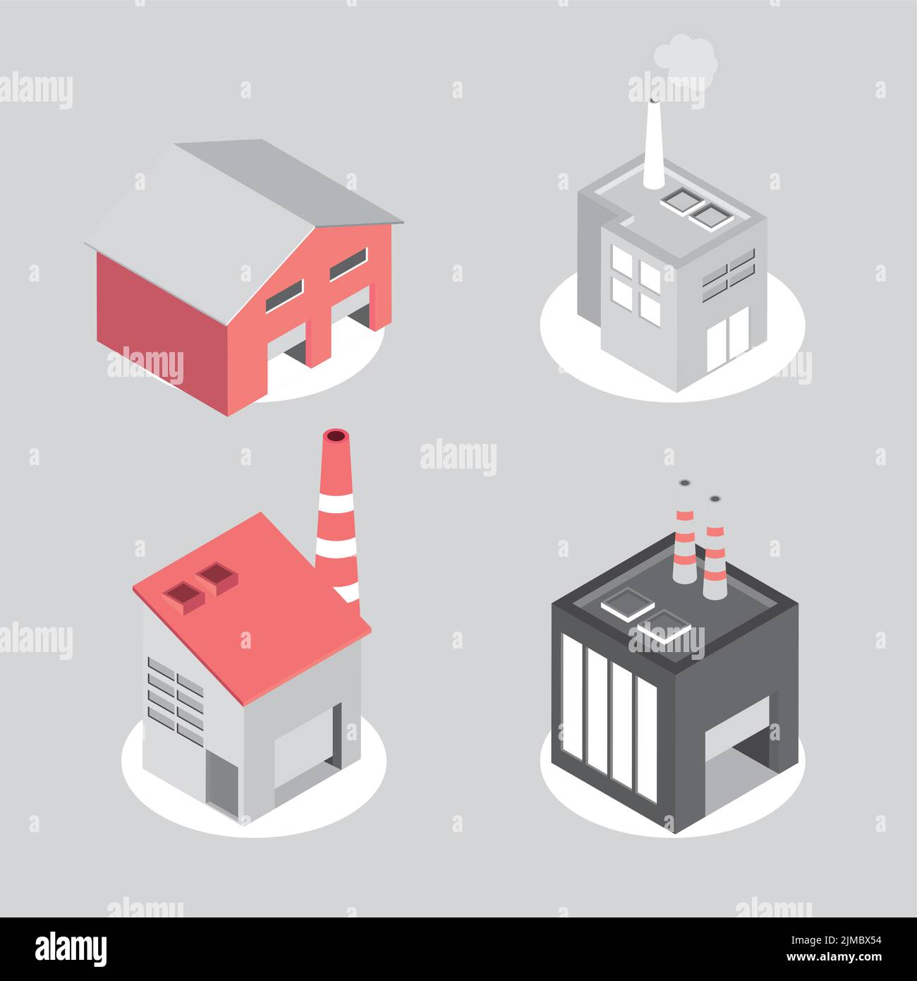 isometric industry buildings Stock Vector Image & Art - Alamy