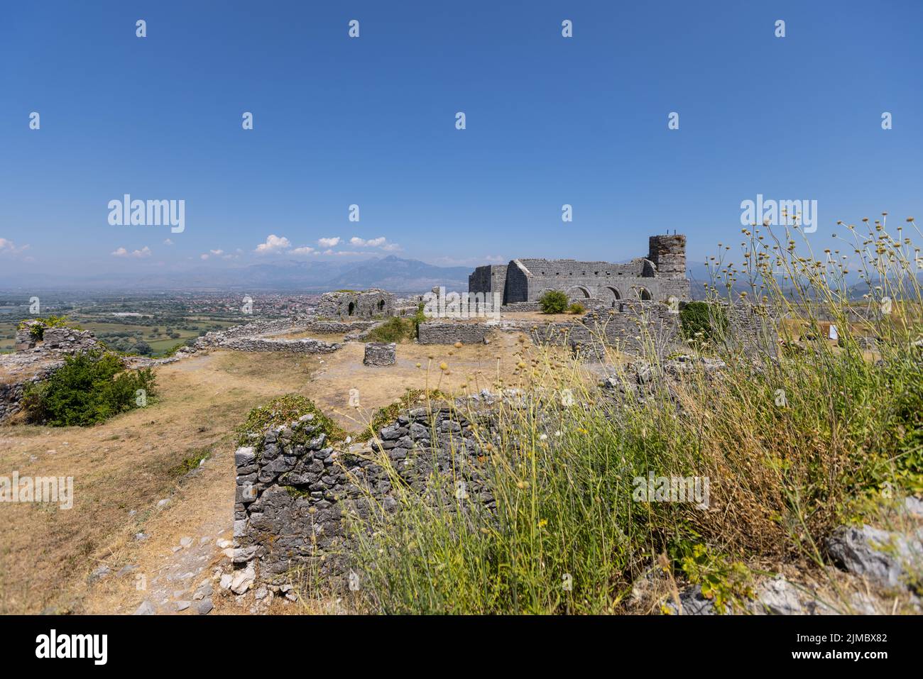 Rozafa Castle, Shkoder, Albania Stock Photo - Alamy
