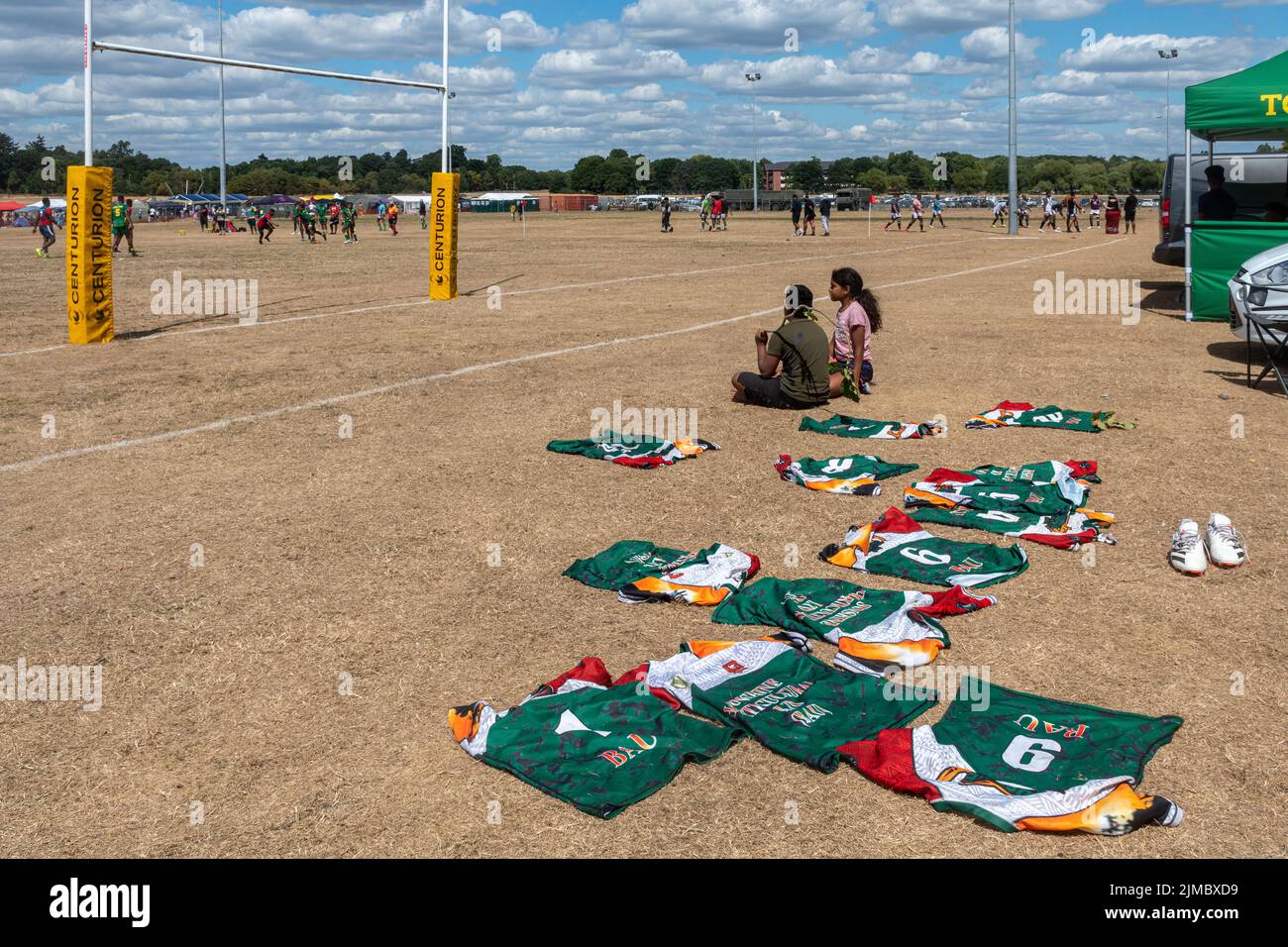 Rugby Sevens at Bula Festival in Aldershot, Hampshire, England, UK, 5th ...