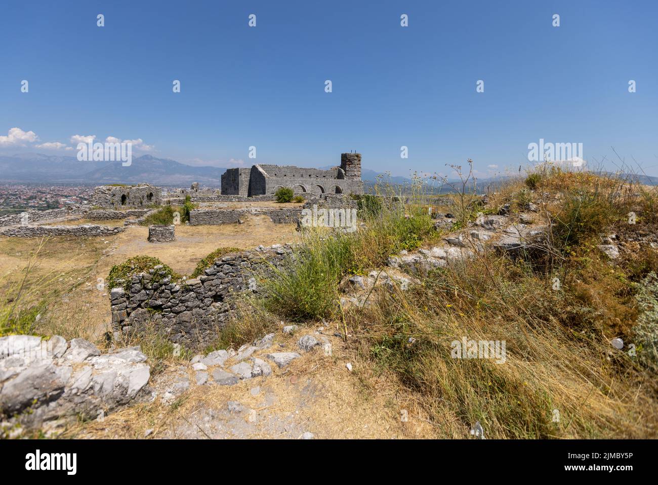 Rozafa Castle, Shkoder, Albania Stock Photo - Alamy