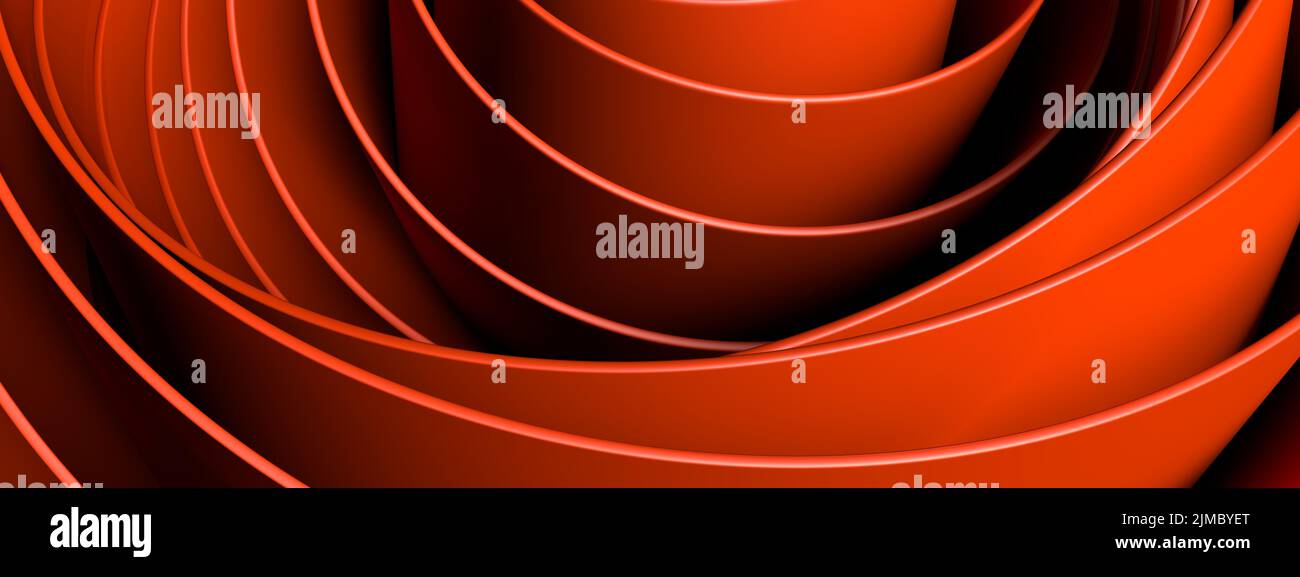 Abstract red round background Stock Photo - Alamy