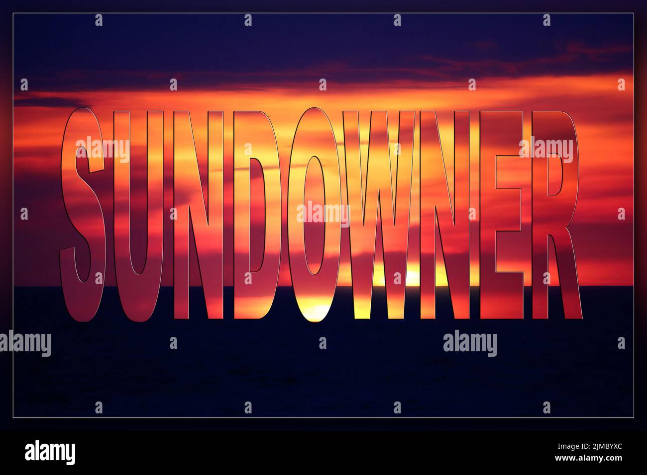 Sundowner sky hi-res stock photography and images - Alamy