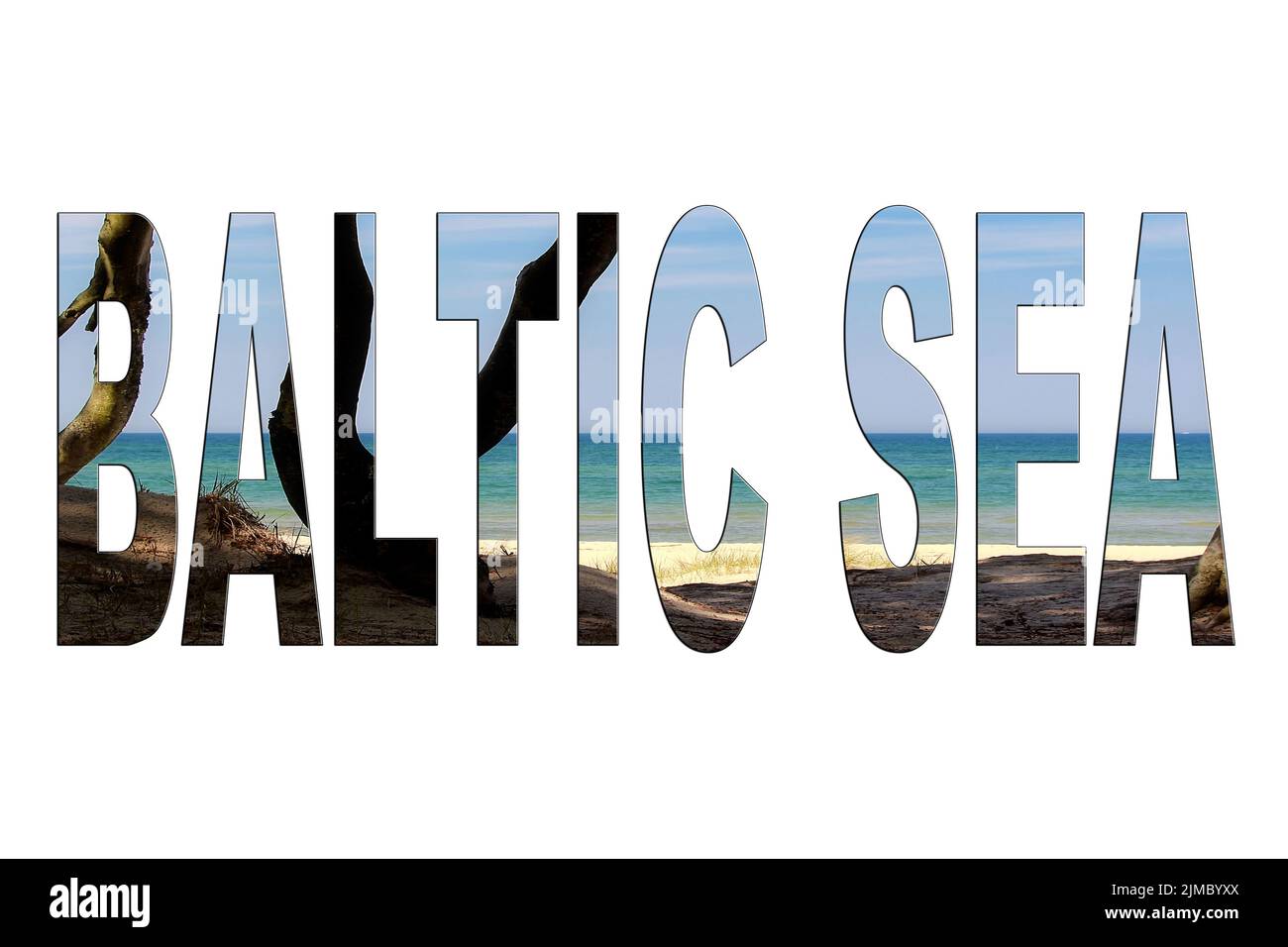 Sea image, landscape Cut Out Stock Images & Pictures - Alamy