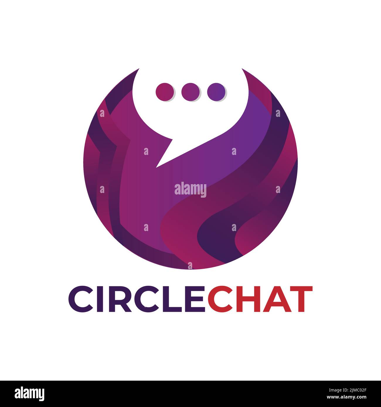 Colorful Chat Box Logo Design. Creative Idea logos designs Vector ...