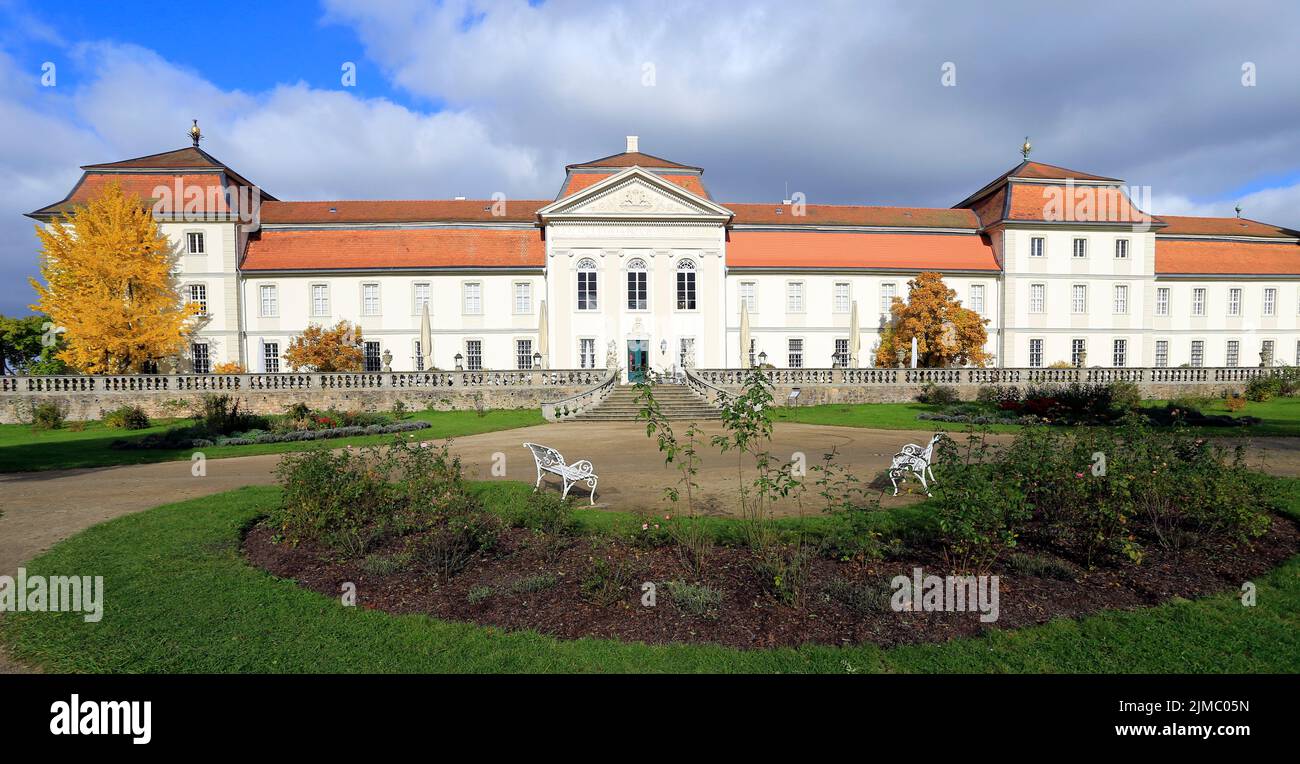 Castle Fasanerie, South wing of the castle, Eichenzell, Hesse, Germany ...