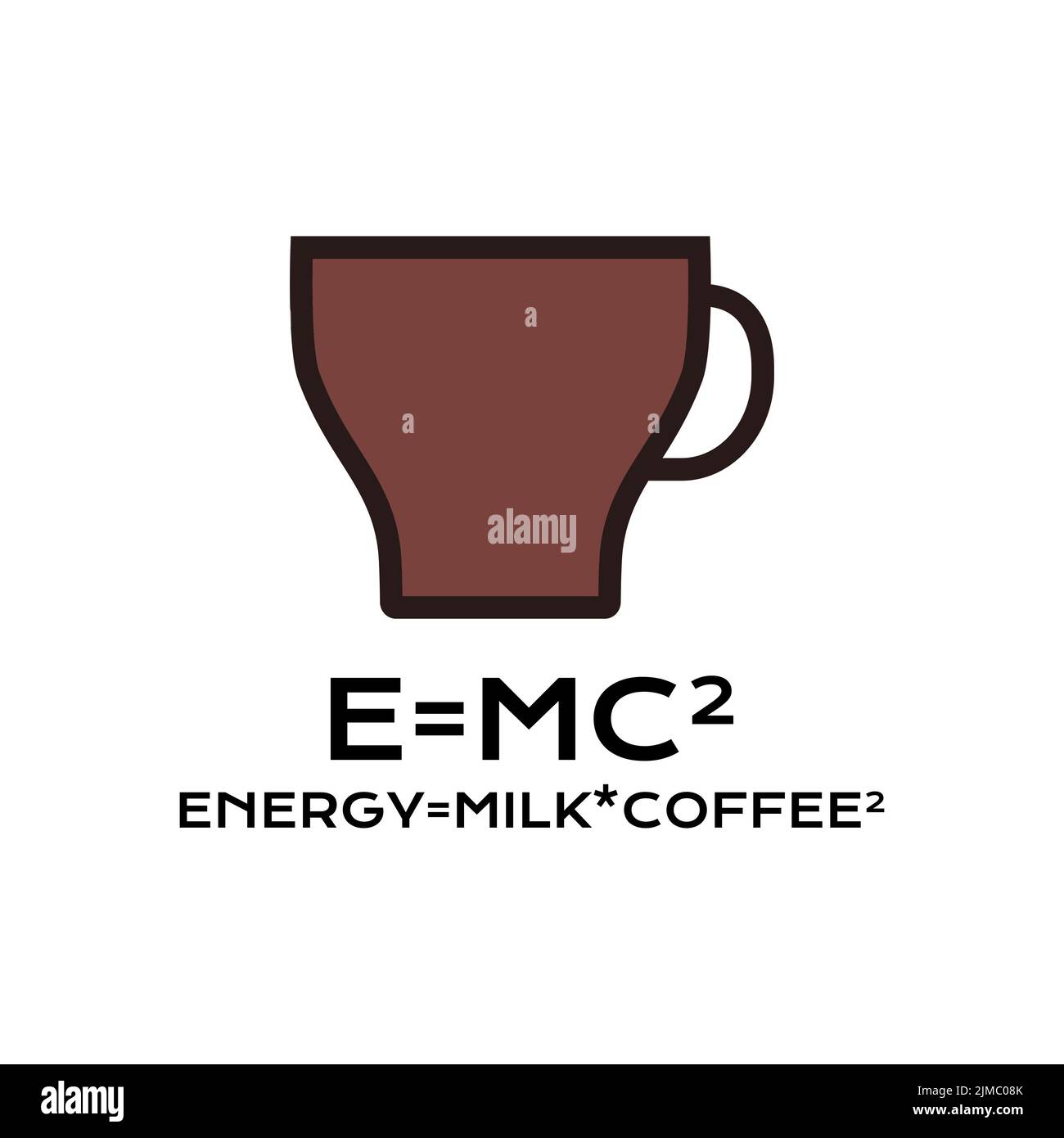 Physics of coffee Stock Vector Images - Alamy