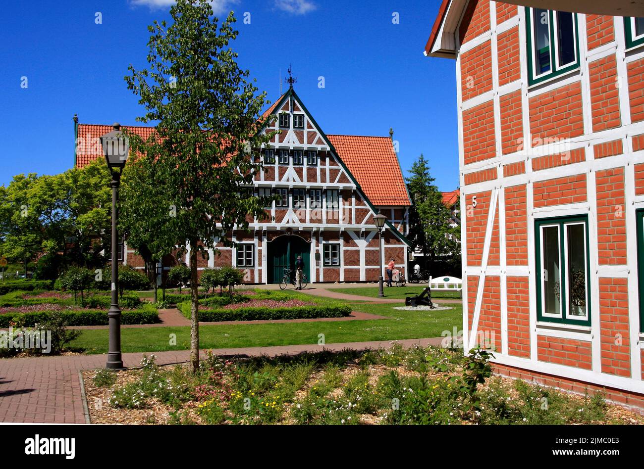 Rathaus von Jork Stock Photo - Alamy