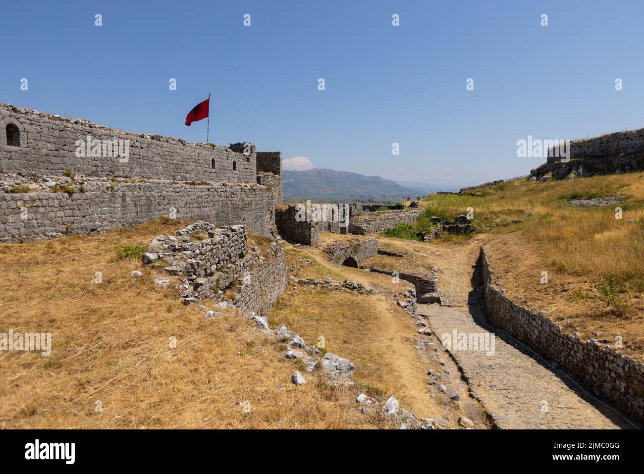 Rozafa Castle, Shkoder, Albania Stock Photo - Alamy