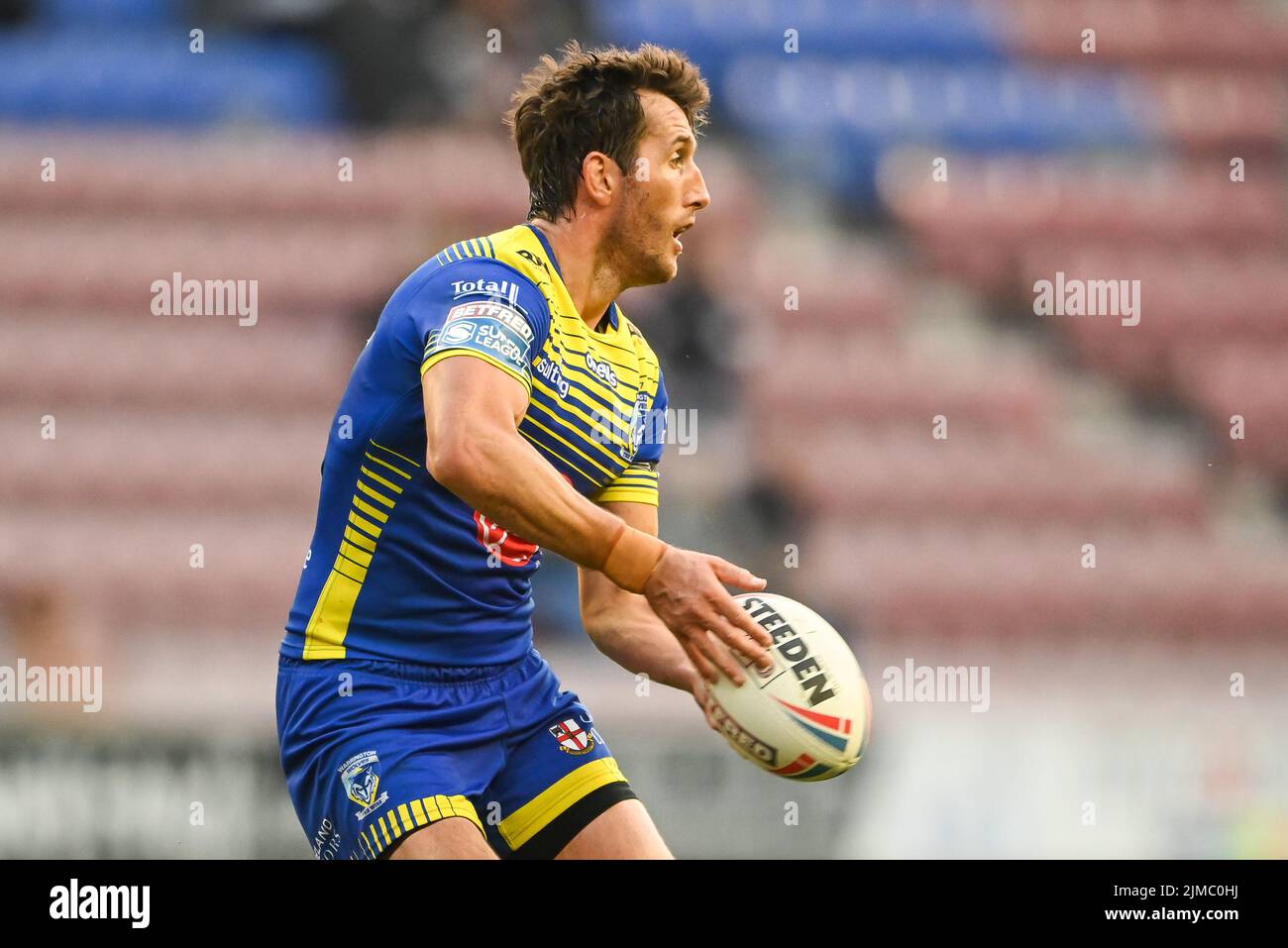 Stefan Ratchford #1 of Warrington Wolves in action Stock Photo - Alamy