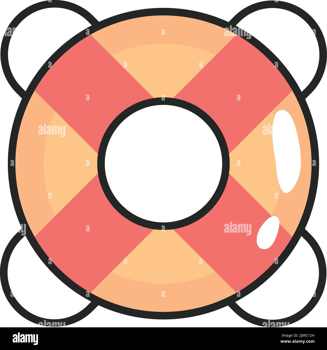 lifebuoy cartoon icon Stock Vector Image & Art - Alamy