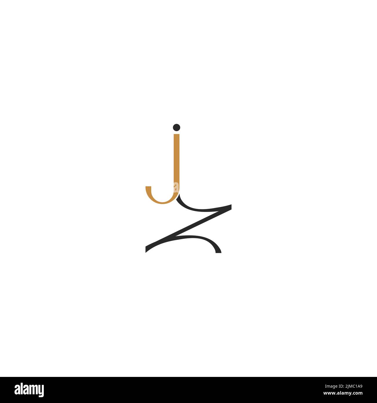 Alphabet Initials logo JZ, ZJ, Z and J Stock Vector Image & Art - Alamy
