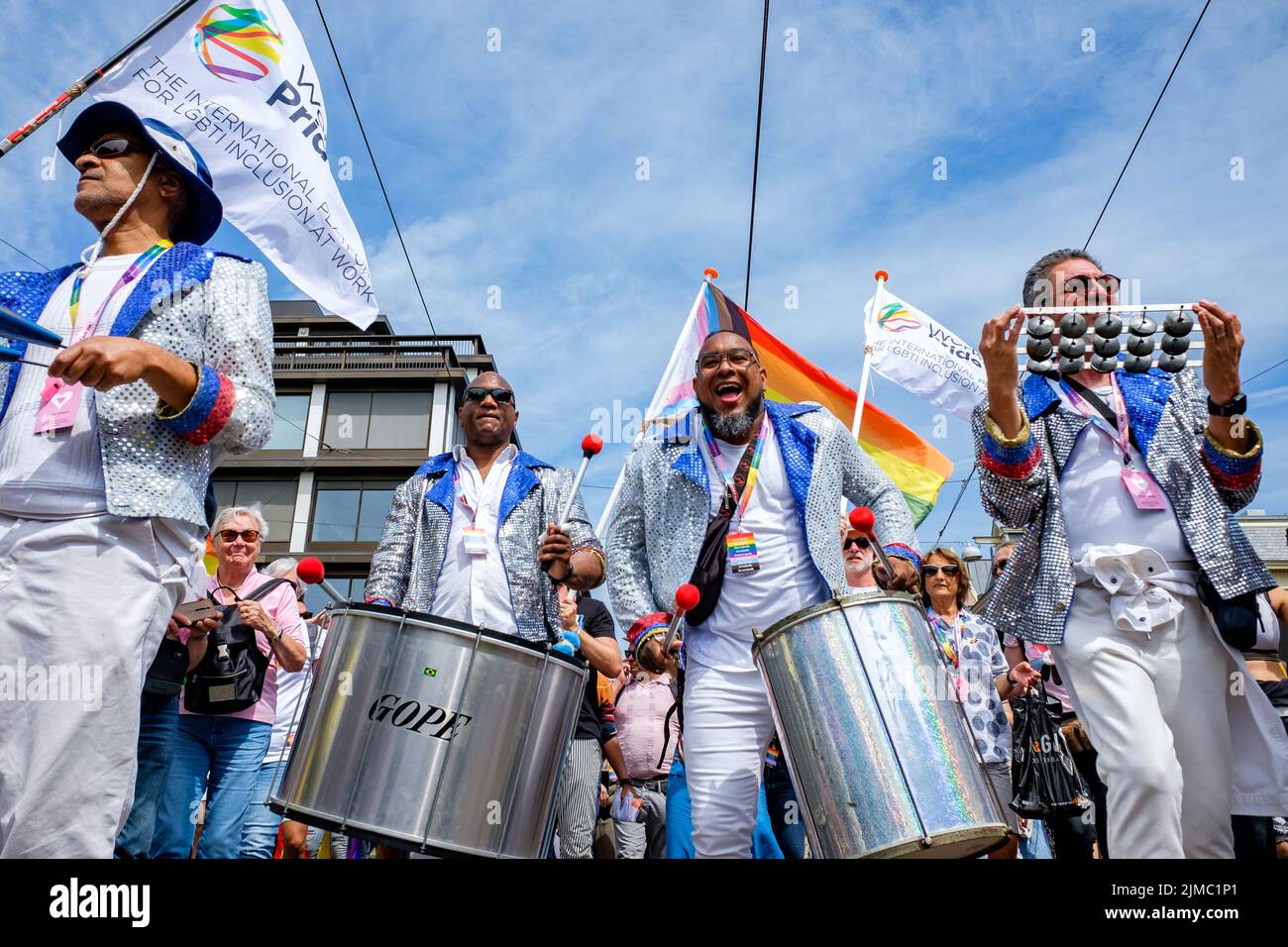 AMSTERDAM - JULY 30: Pride Amsterdam 2022 kicks off with Pride Walk on ...