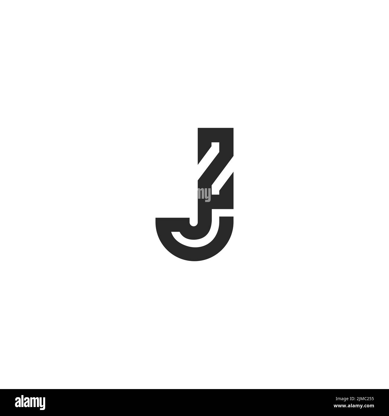 Alphabet Initials logo JZ, ZJ, Z and J Stock Vector Image & Art - Alamy