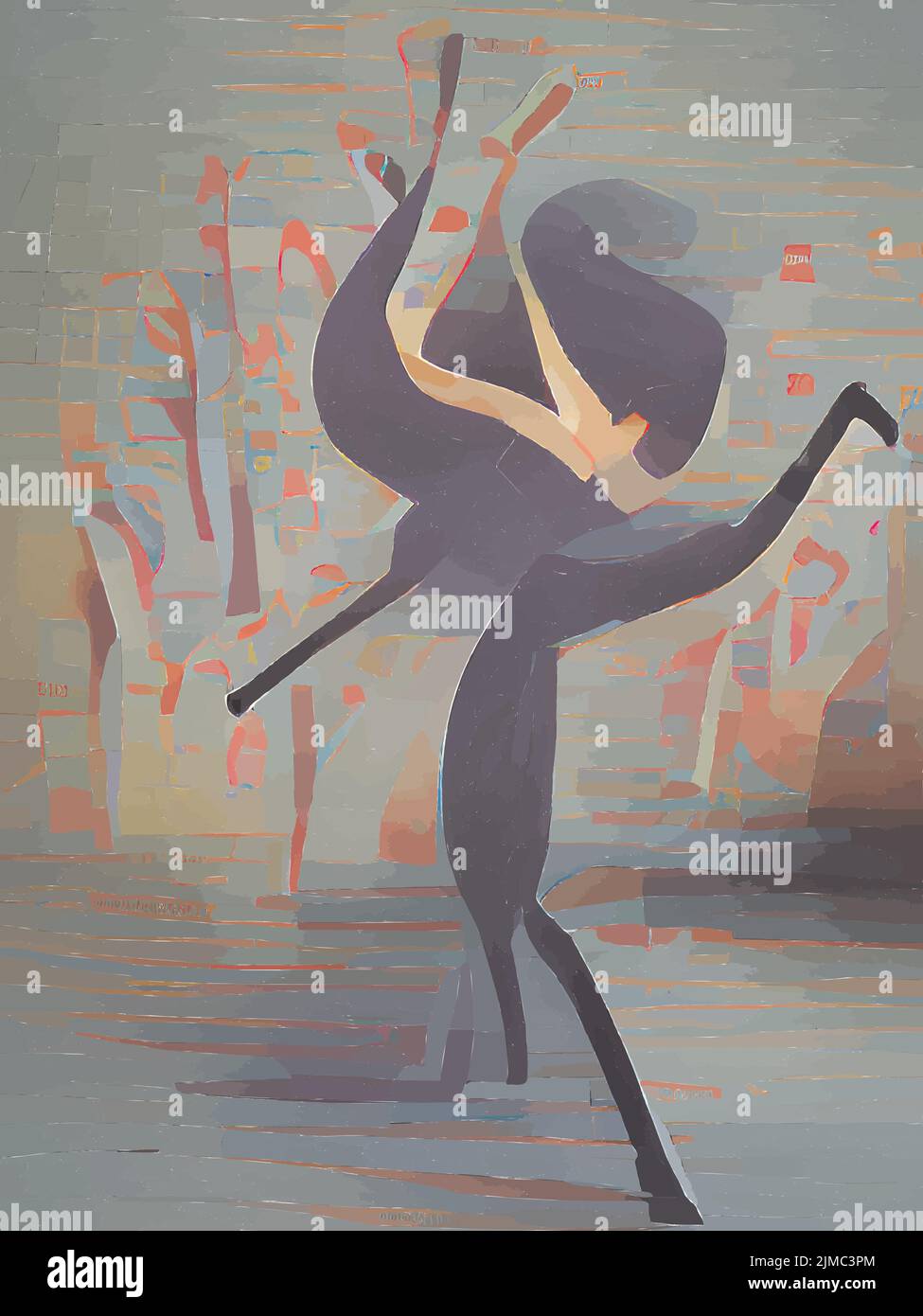 Dancing figures painting hi-res stock photography and images - Alamy