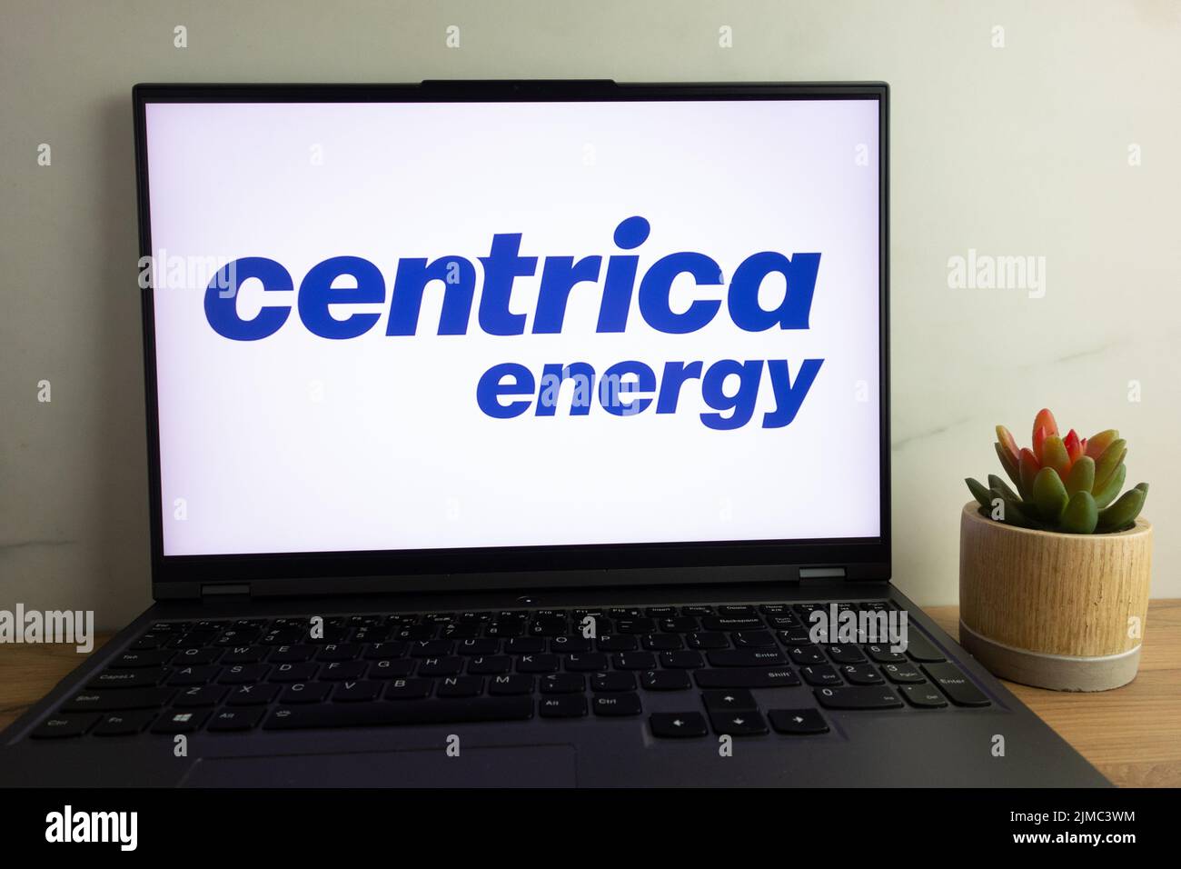 KONSKIE, POLAND - August 04, 2022: Centrica plc British multinational ...
