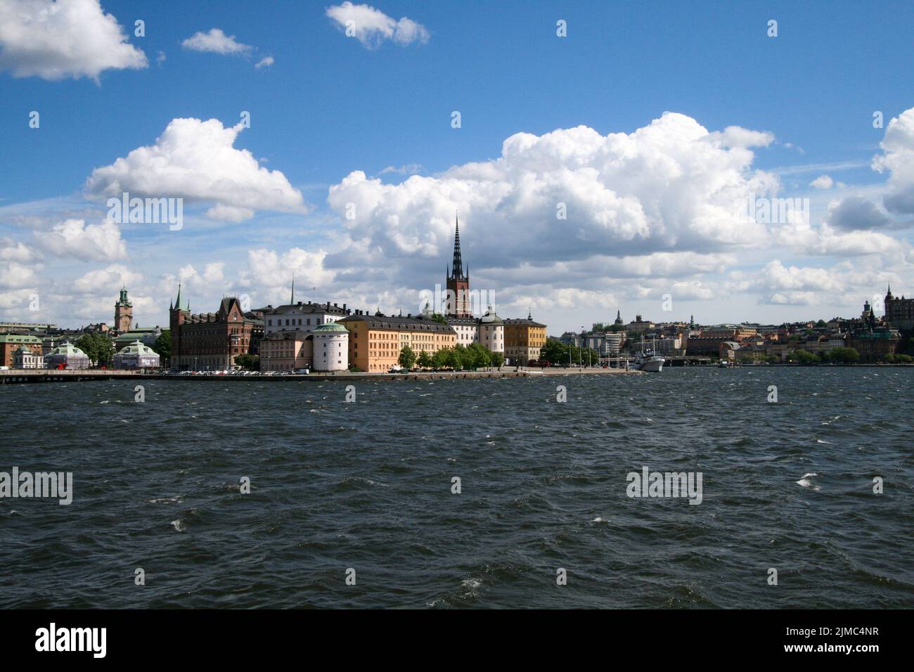Stockholm Port City silhouette Stock Photo - Alamy