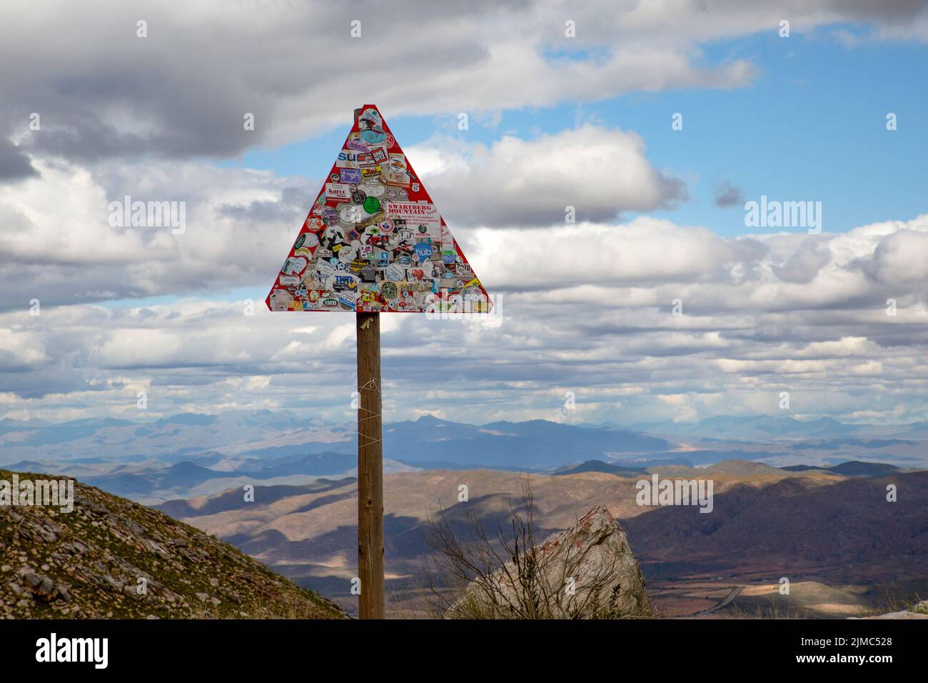 Sticker traffic sign Stock Photo - Alamy
