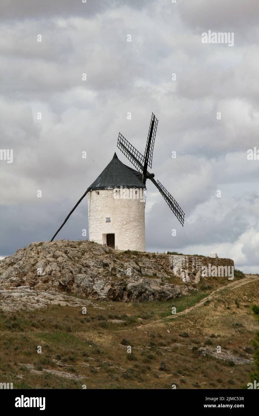 Windmill Don Quixote Stock Photo - Alamy