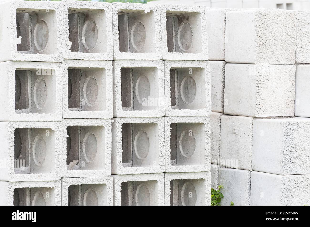 Precast concrete drains Stock Photo - Alamy