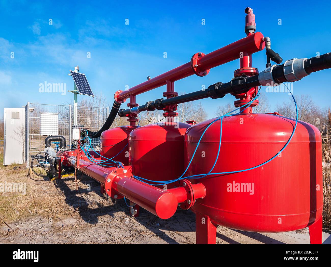 Solar pumping system hi-res stock photography and images - Alamy
