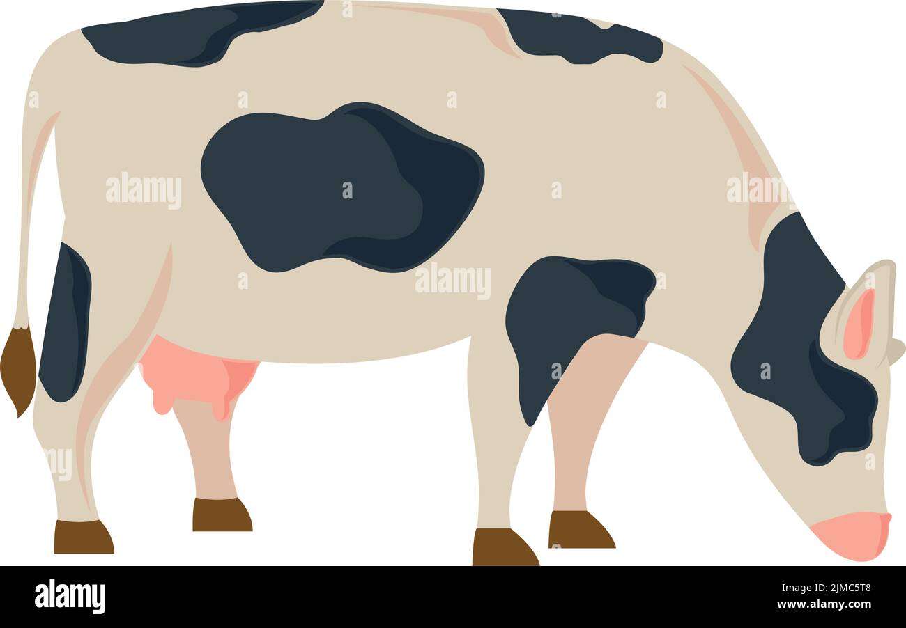 cow farm animal icon Stock Vector Image & Art - Alamy