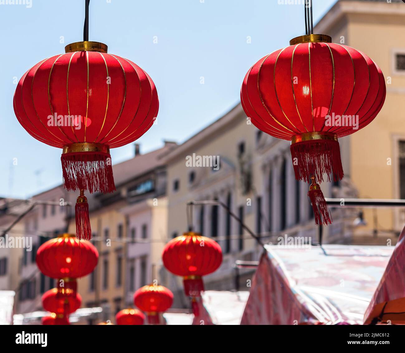 Chinese Paper Lanters Stock Photo - Alamy