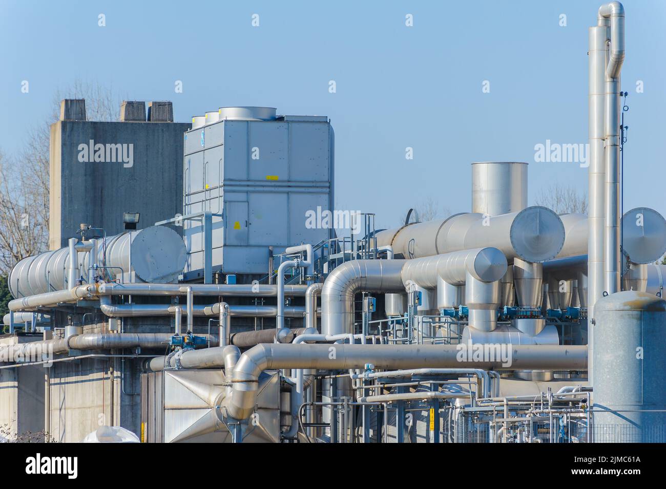 Chemical complex, detail Stock Photo - Alamy