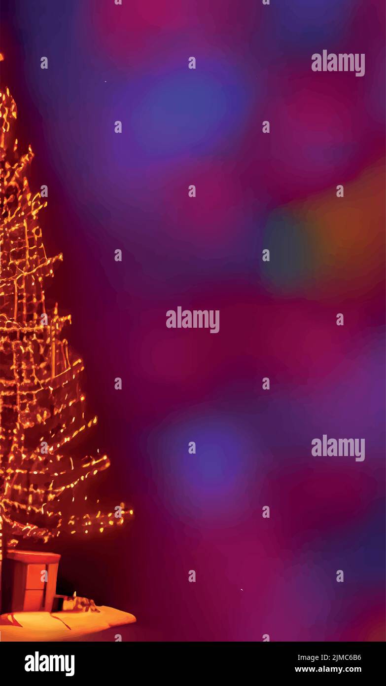 Blurred view lights on Stock Vector Images - Alamy