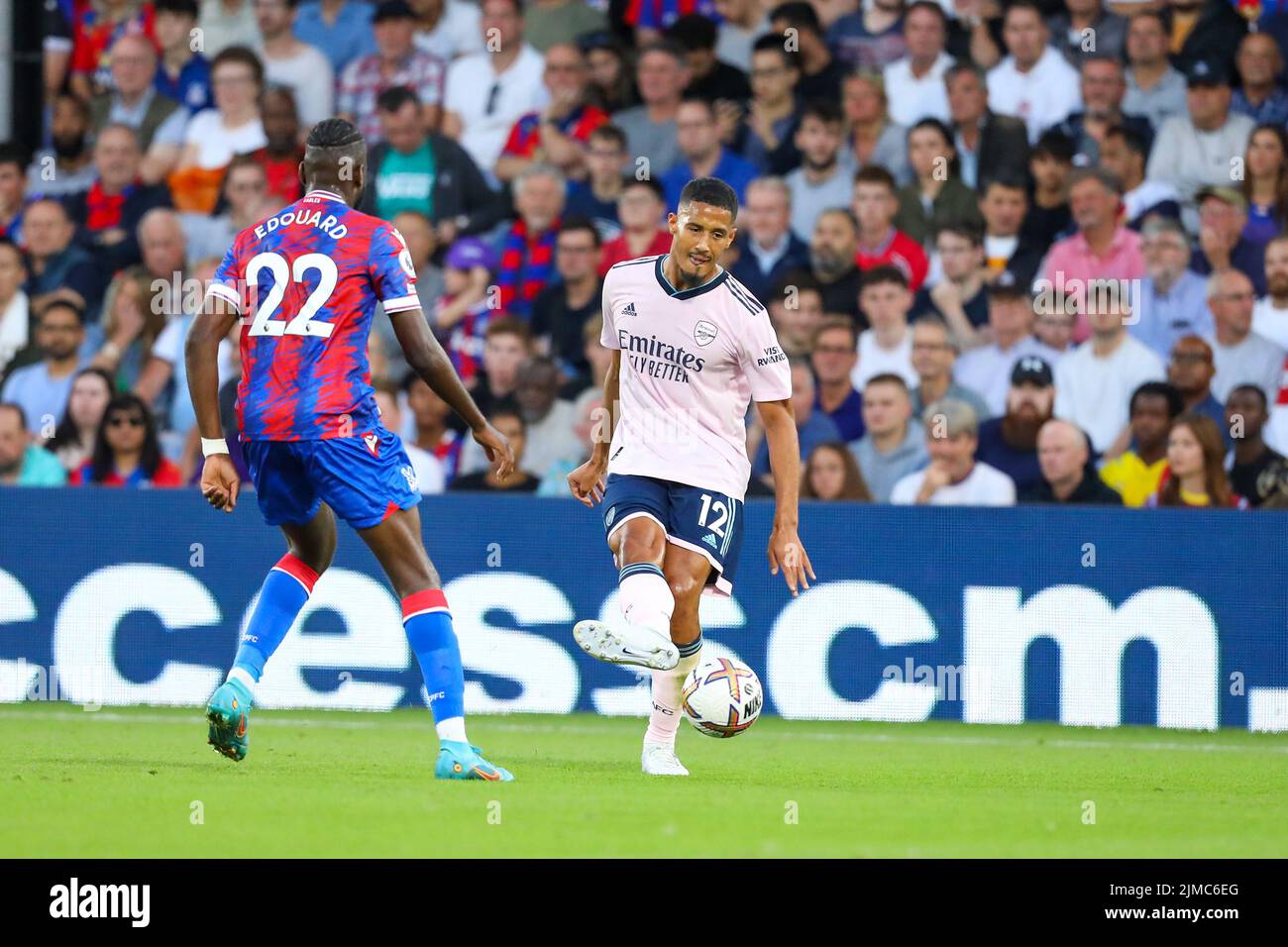 William saliba arsenal palace hi-res stock photography and images - Alamy