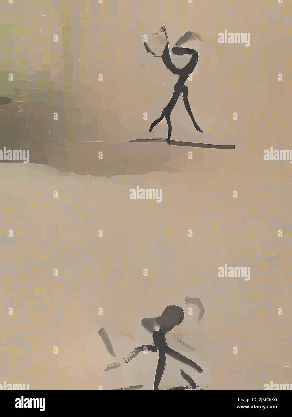 Light painting light stick Stock Vector Images - Alamy