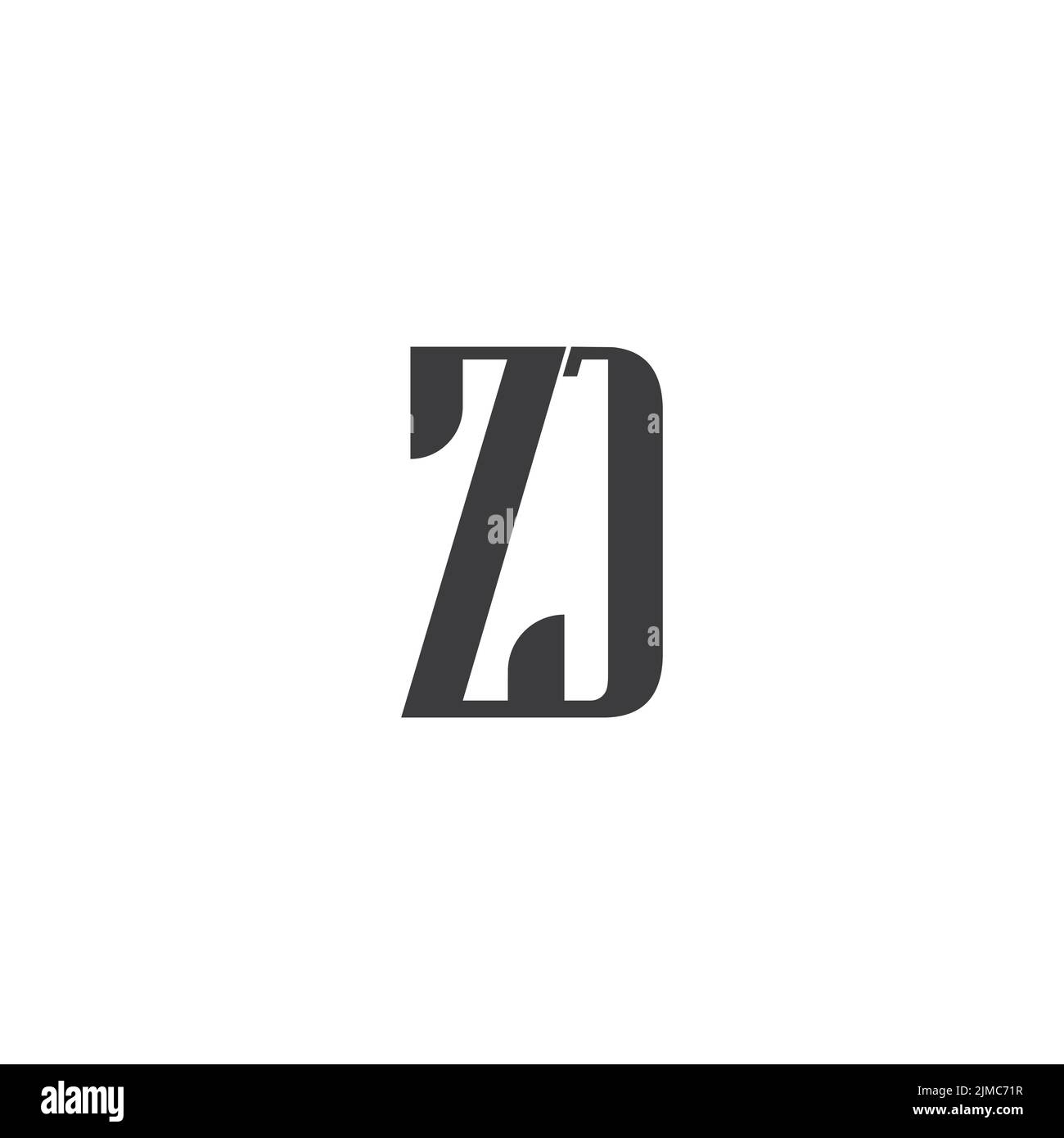 Alphabet Initials logo JZ, ZJ, Z and J Stock Vector Image & Art - Alamy
