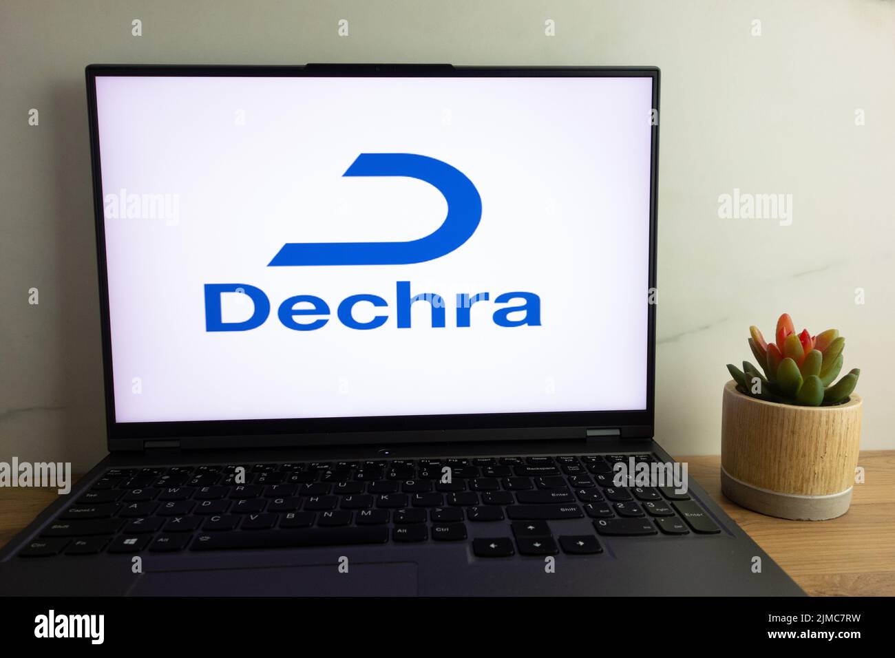 KONSKIE, POLAND - August 04, 2022: Dechra Pharmaceuticals PLC company ...