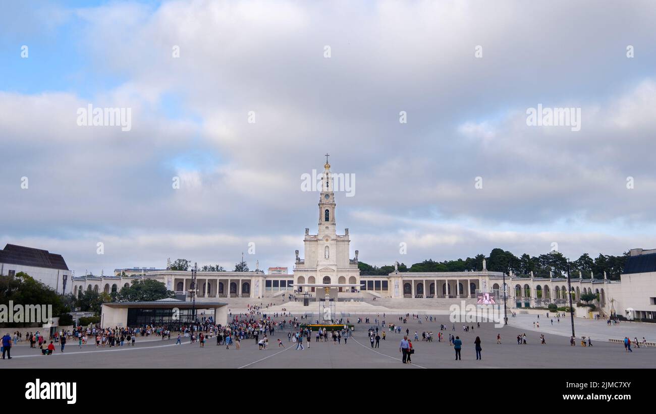 Sanctuary of Fatima Stock Photo - Alamy