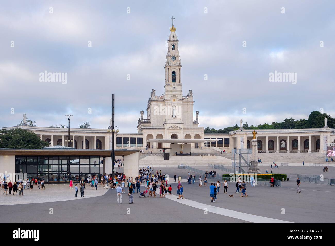 Sanctuary of Fatima Stock Photo - Alamy