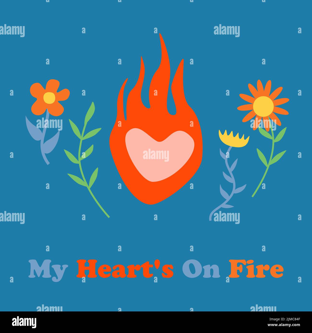 Flame of mexico poster hi-res stock photography and images - Alamy
