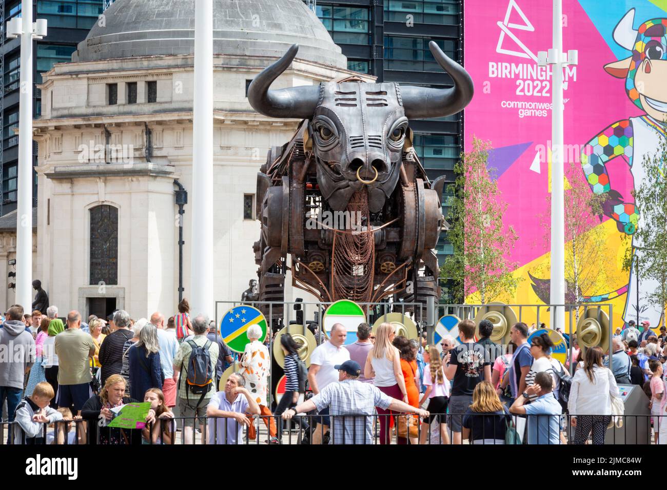 The Raging Bull - The 10ft mechanical bull used in the 2022 Birmingham ...