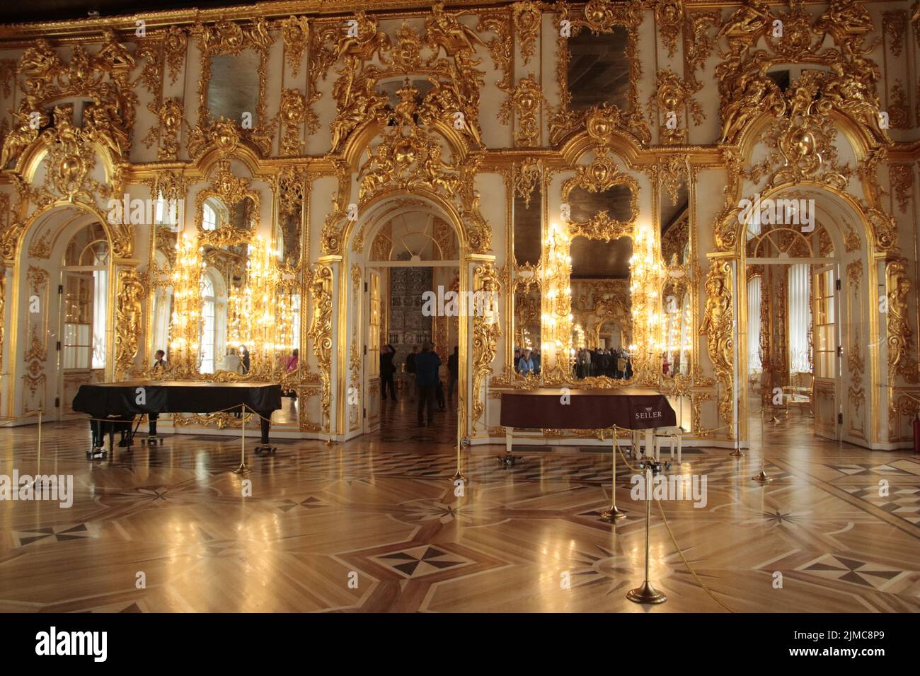 Room in Catherine's palace Stock Photo - Alamy