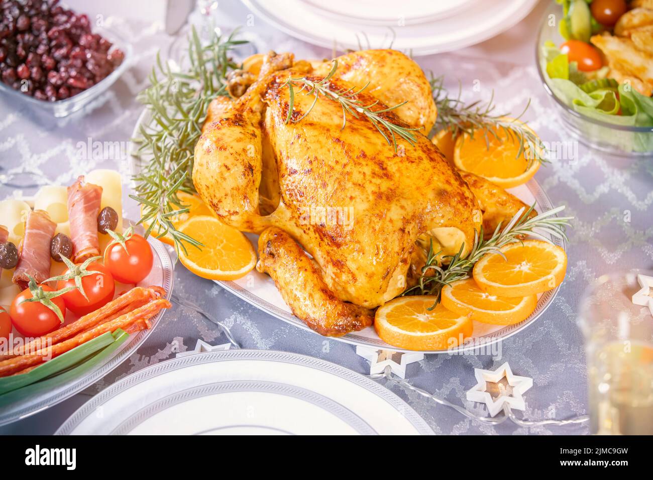 Traditional roast dinner family hi-res stock photography and images - Alamy